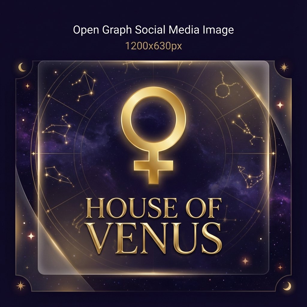 House of Venus | Astrological Fashion E-commerce